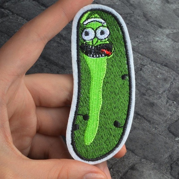 Accessories | Rick And Morty Pickle Rick Clothing Patch Iron | Poshmark